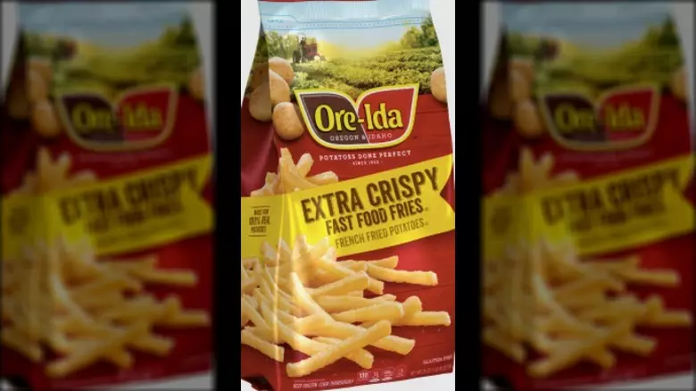 fries ғизои зуд crispy иловагӣ