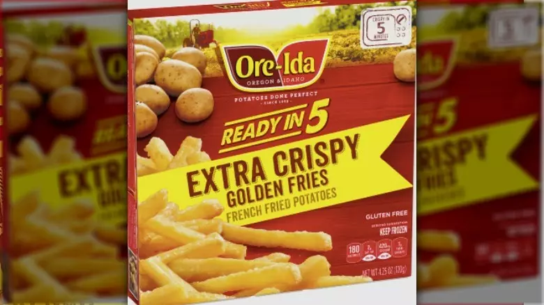 Ore Ida Омода дар 5 fries тиллоӣ