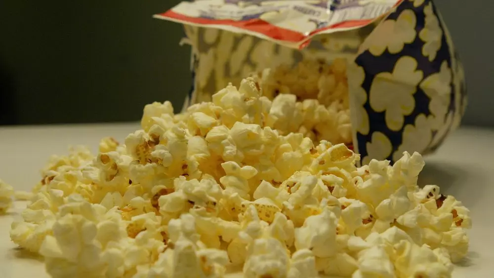 microwave popcorn