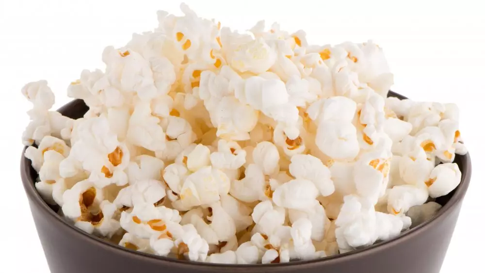 luftpoppede popcorn