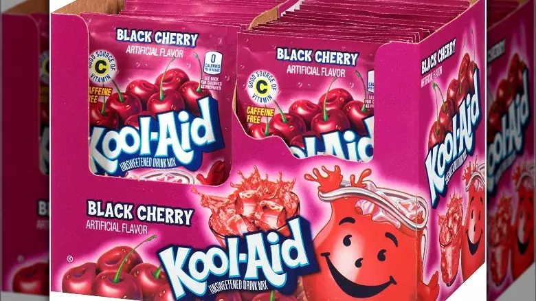 Ngwakọta ihe ọṅụṅụ Kool-Aid Black Cherry