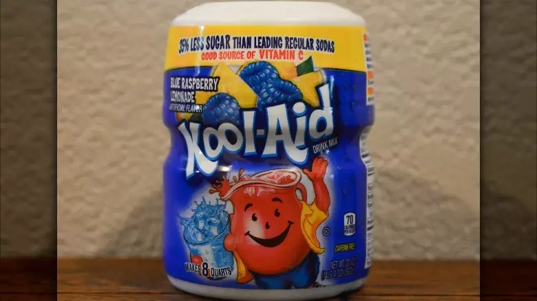 Kool-Aid blátt hindberjalímonaði