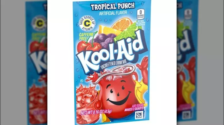 Kool-Aid Tropical Punch drykkjarblöndu