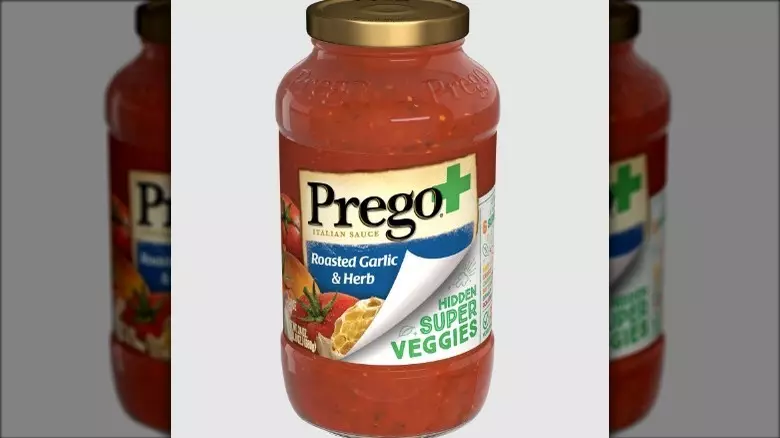 Prego Ẩn Super Veggies với Tỏi nướng và Thảo mộc Ý