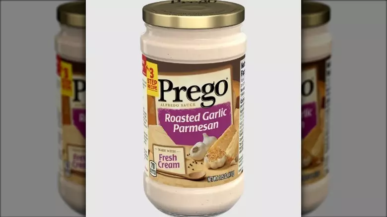 Prego grauzdēti ķiploki Parmesan Alfredo