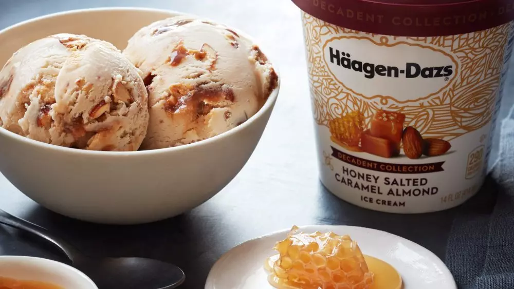 بادام کاراملی شور عسل Haagen-Dazs