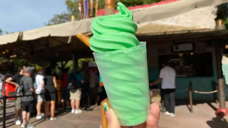 den nya kokos-lime-dolevispen i epcot