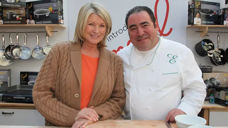 Emeril Lagasse a Martha Stewart