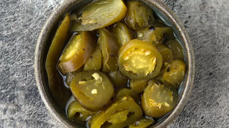 pickled jalapeños