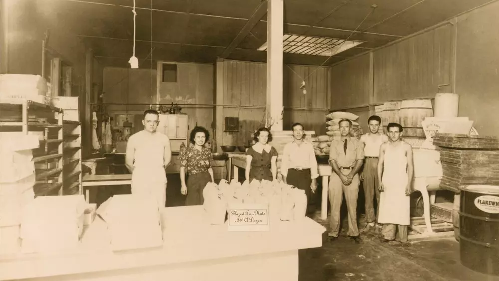 foto de 1936 na Shipley Do-Nuts