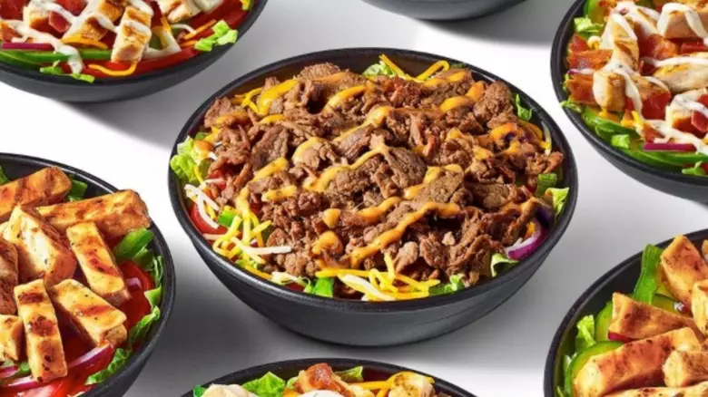 Subway No Bready Bowls