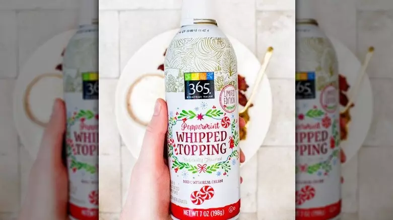 365 av Whole Foods Market Peppermint Whipped Cream