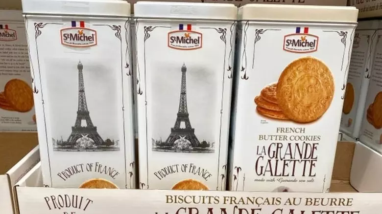 Francouzské máslové sušenky svatého Michela