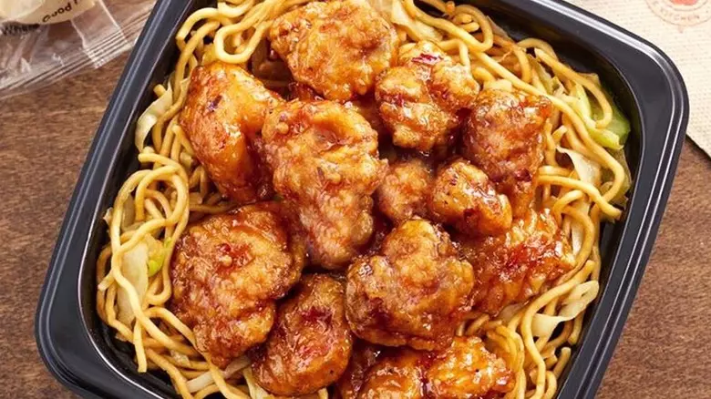 Panda Express Chow Mein le Chicken