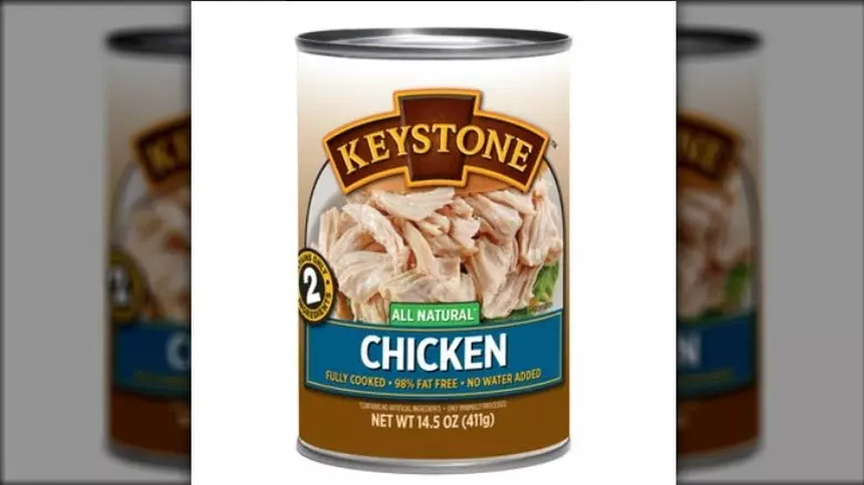 Mięsa Keystone Konserwy Kurczak