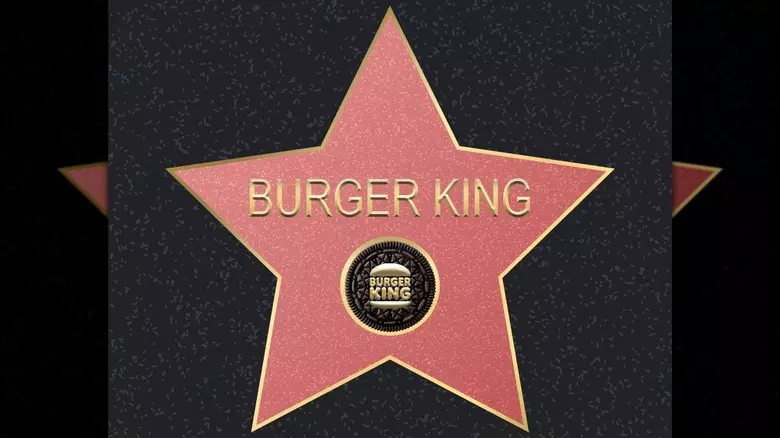 Burger King Bintang Hollywood Merah