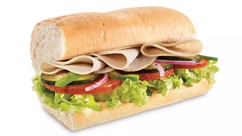 Subway Turkey sendvič