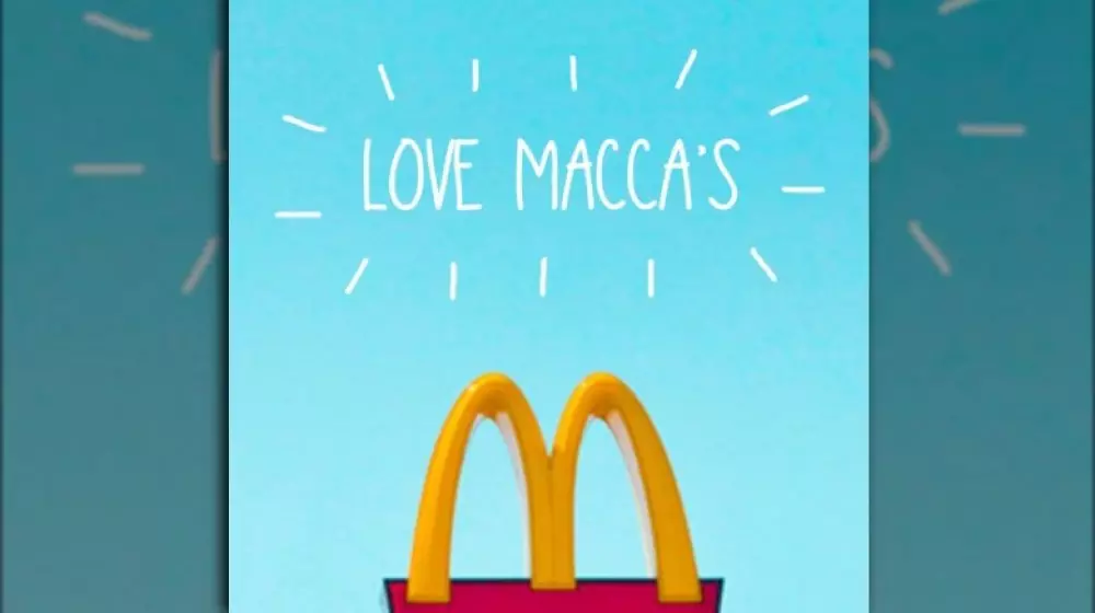 ປ້າຍ McDonald's