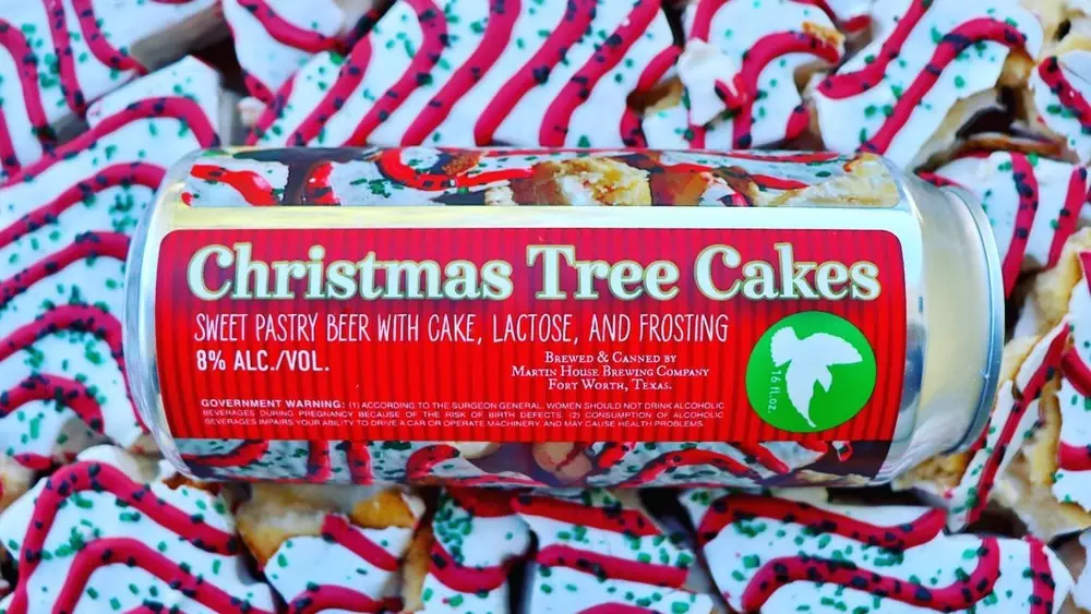 ເບຍ Cake Tree Christmas