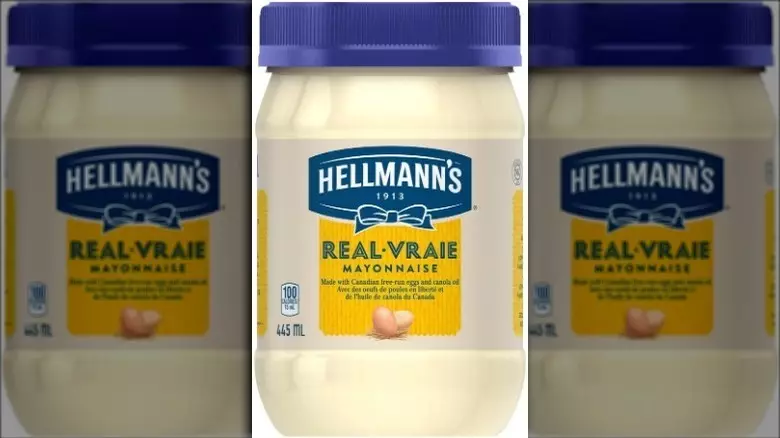 Jar o mayonnaise