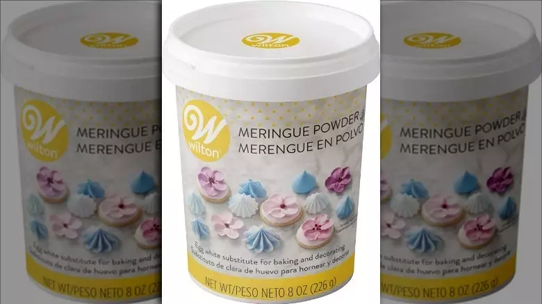 Púdar meringue i gcoimeádán