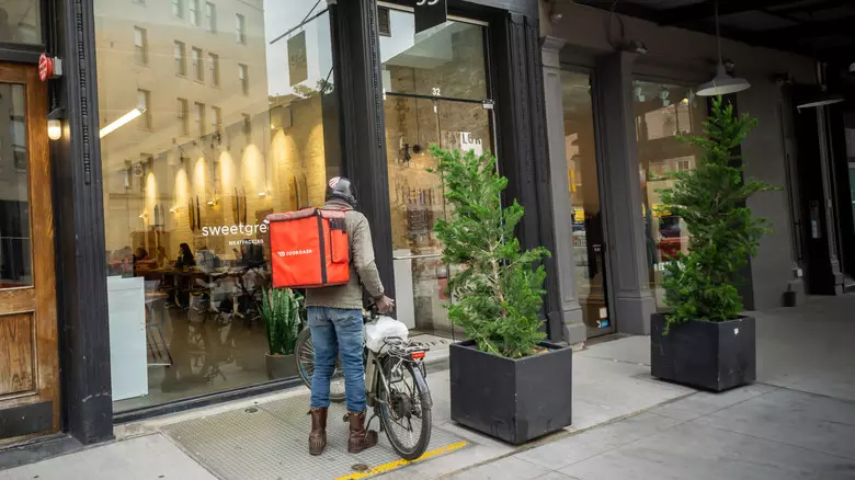 DoorDash leveransåkare