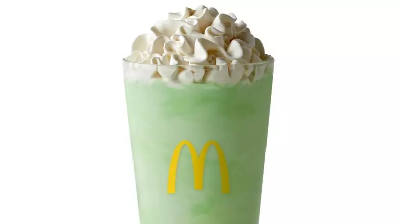 McDonald's Shamrock Shake