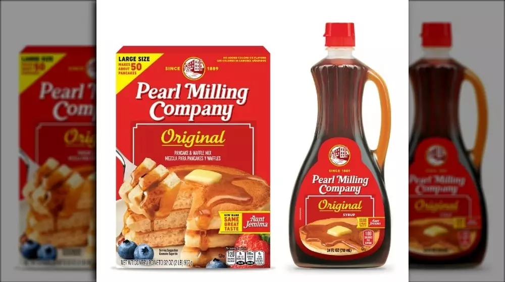 Pearl Milling Company Pancake Mix a Sirop