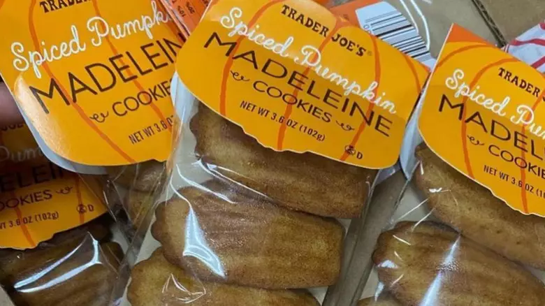 Trader Joe's Spiced Pumpkin Madeleines