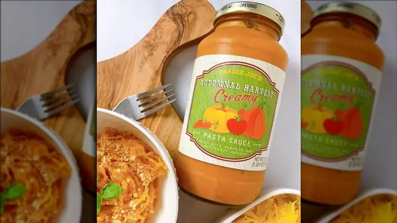 Salsa cremosa para pasta Trader Joe's Autumnal Harvest