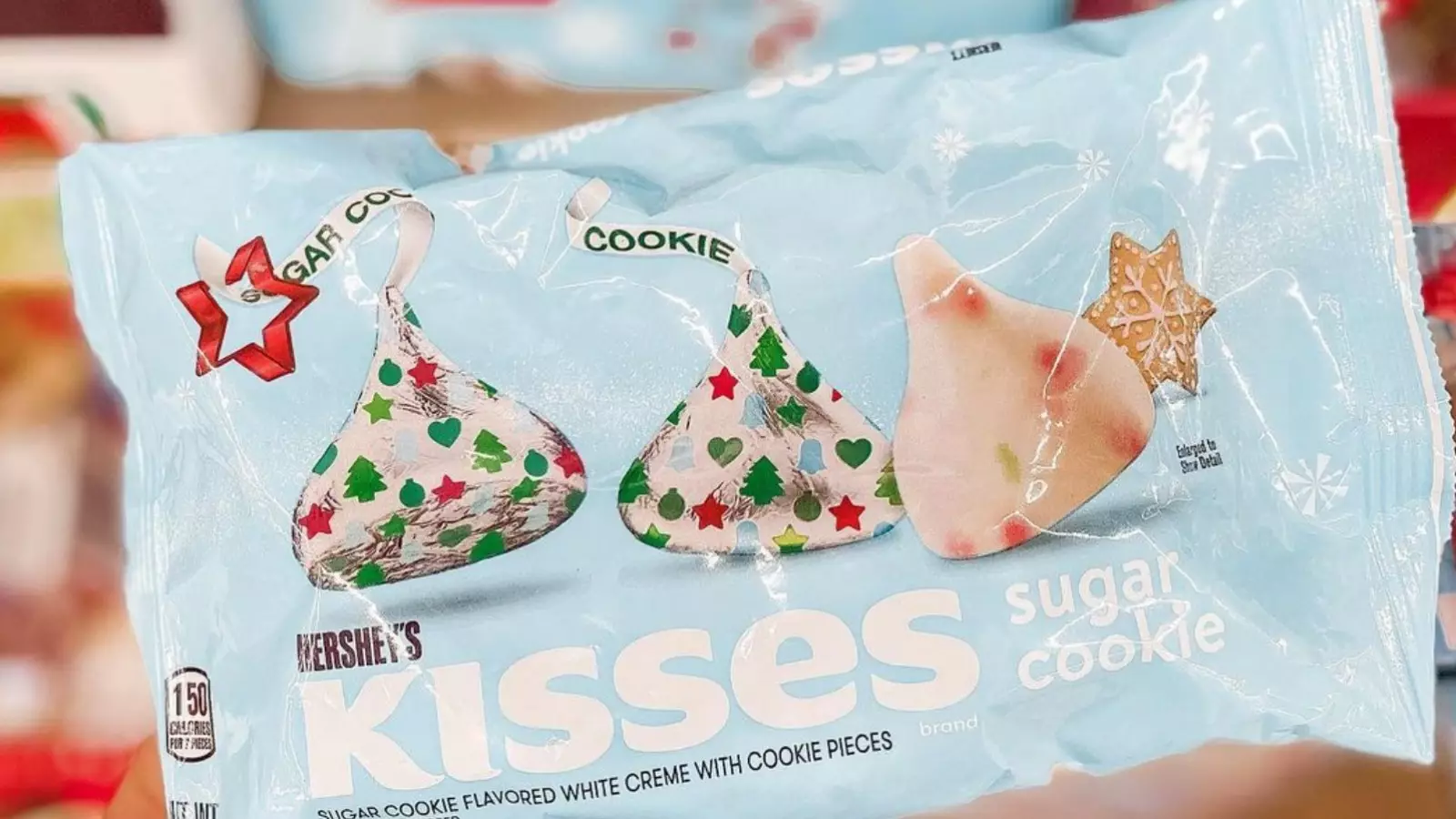 Ang Bag-ong Sugar Cookie Kisses ni Hershey Hingpit Para sa Pagluto sa Holiday