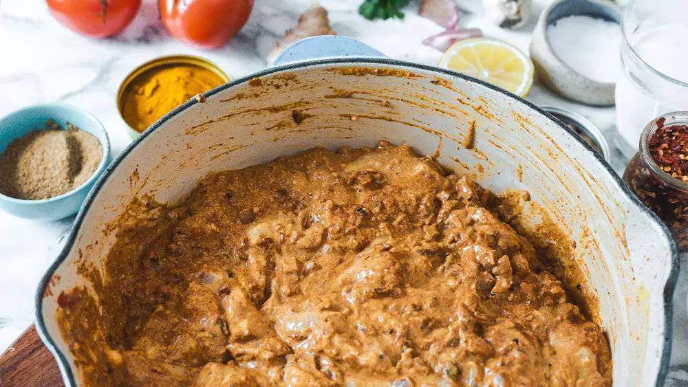 marinata di pollo in padella da forno olandese