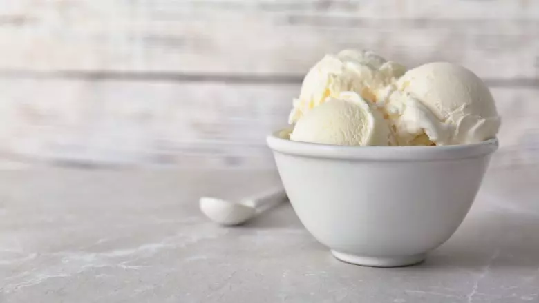 vanilla ice cream