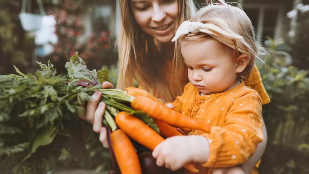 nwa agbọghọ na nne na carrots