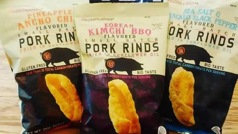 Artisanal ẹran ẹlẹdẹ rinds