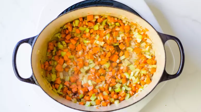 verduras en pota de sopa