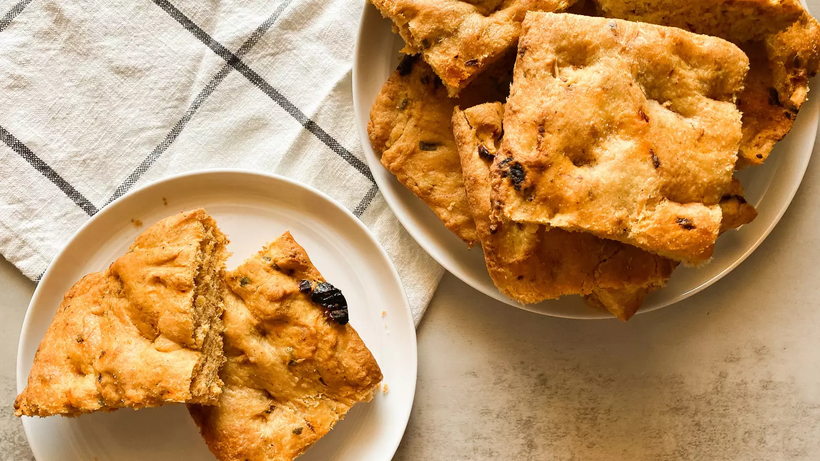 የአን ቡሬል Focaccia የምግብ አሰራር