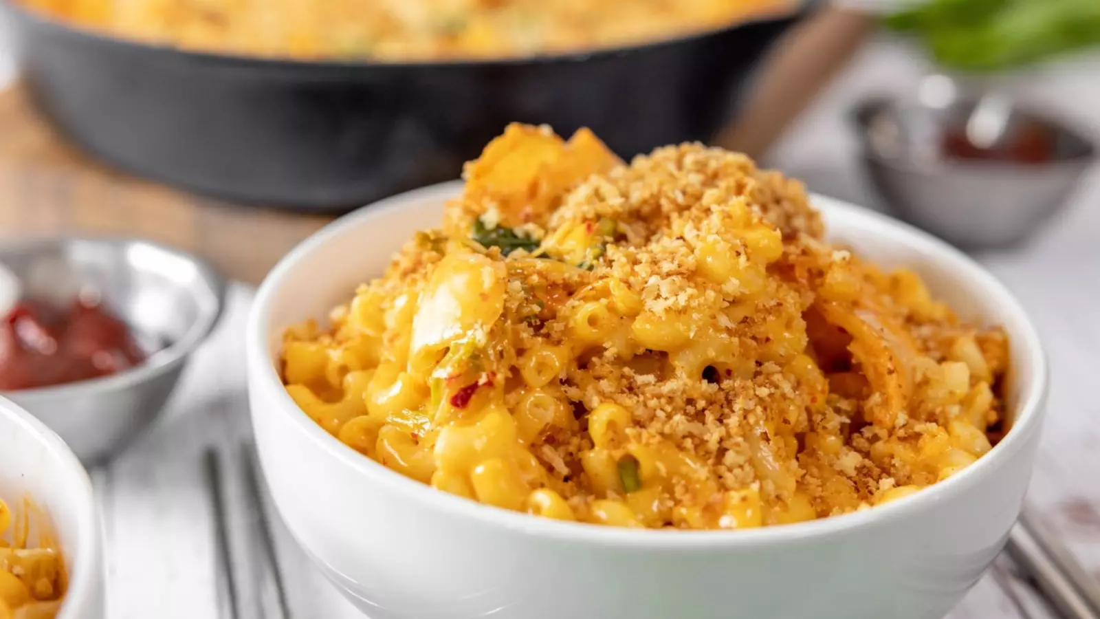 Kimchi Mac uye Cheese