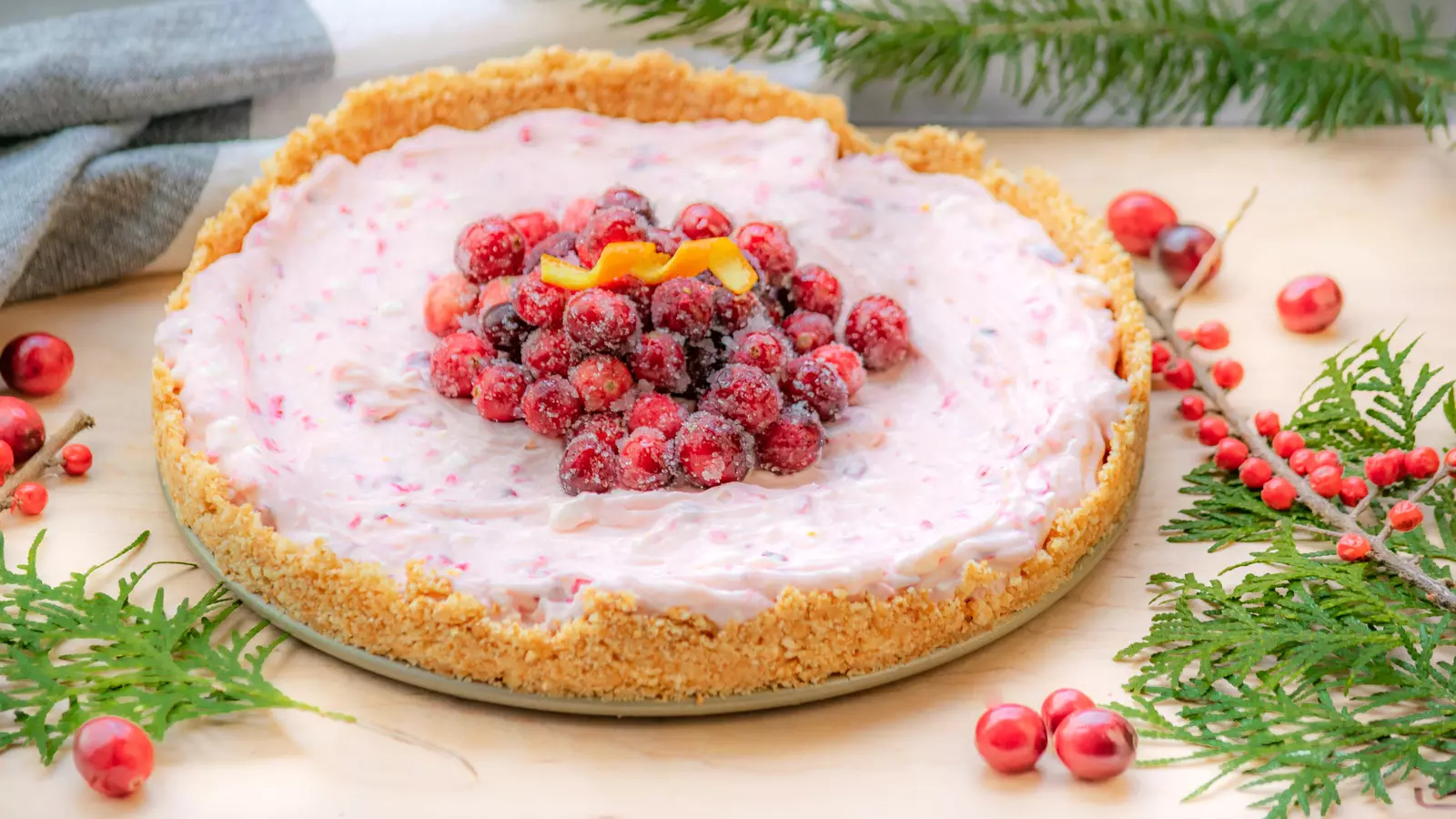 Nyore Kwete-Kubika Cranberry Orange Cheesecake Recipe