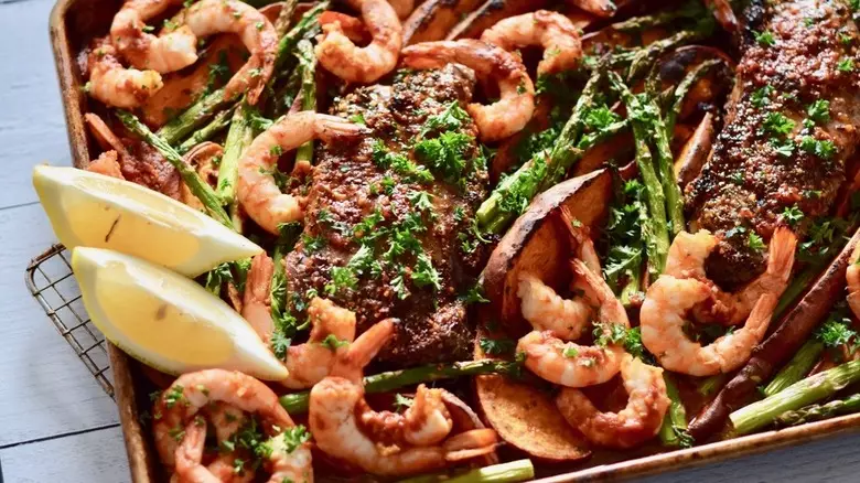 sheet pan surf u turf