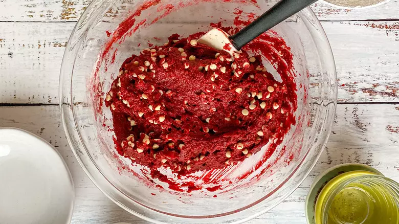 pastella per brownie velluto rosso