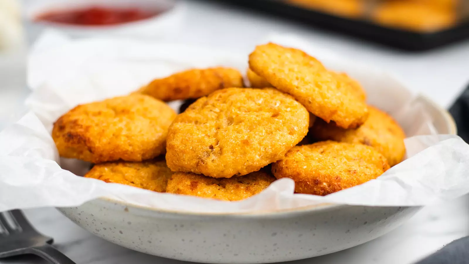 Receta me lulelakër Nuggets