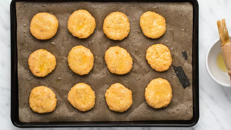 nuggets de couve-flor na assadeira