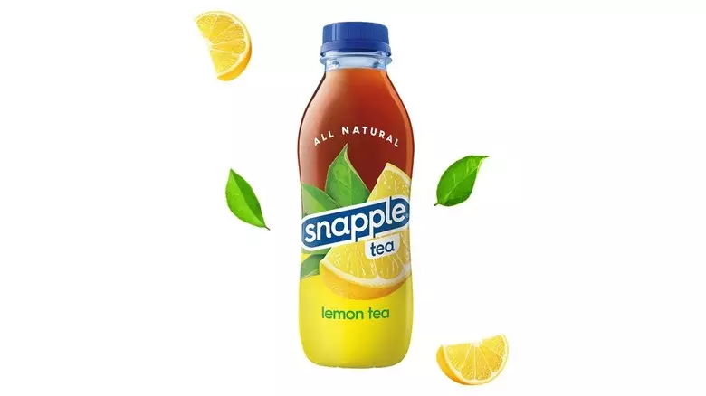 Snapple цытрынавы чай у бутэльцы