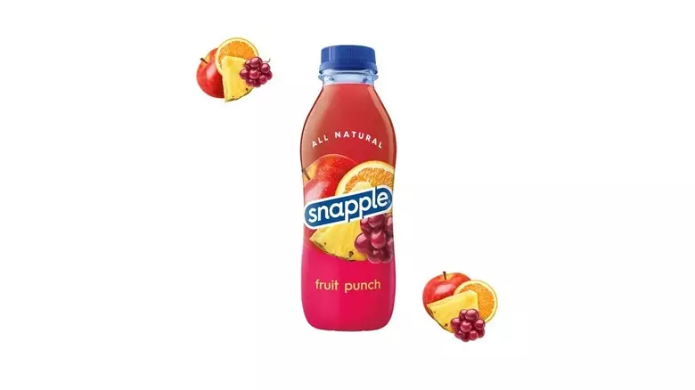 Snapple Fruit Punch flesse