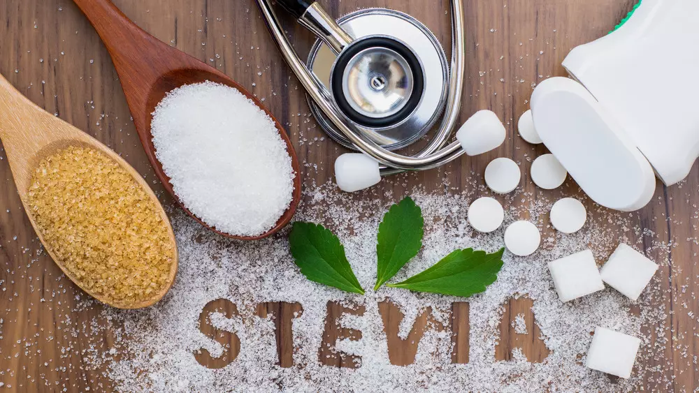 Stevia a verschiddene Formen