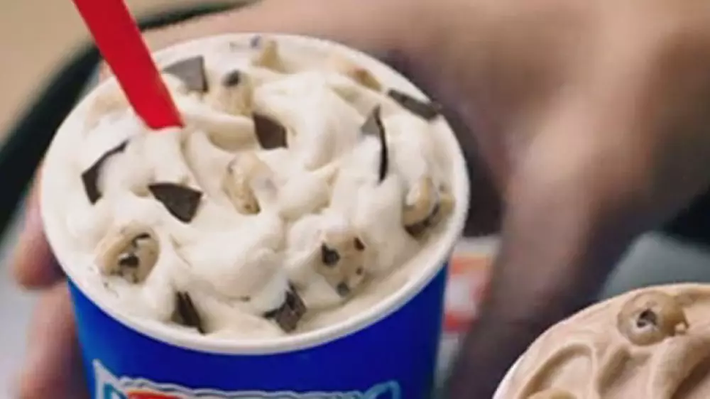 Chocolate Chip Cookie Dough Blizzard