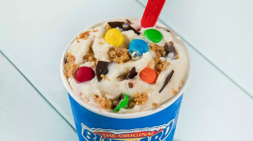 M&Ms Milk Chocolate Candies Blizzard