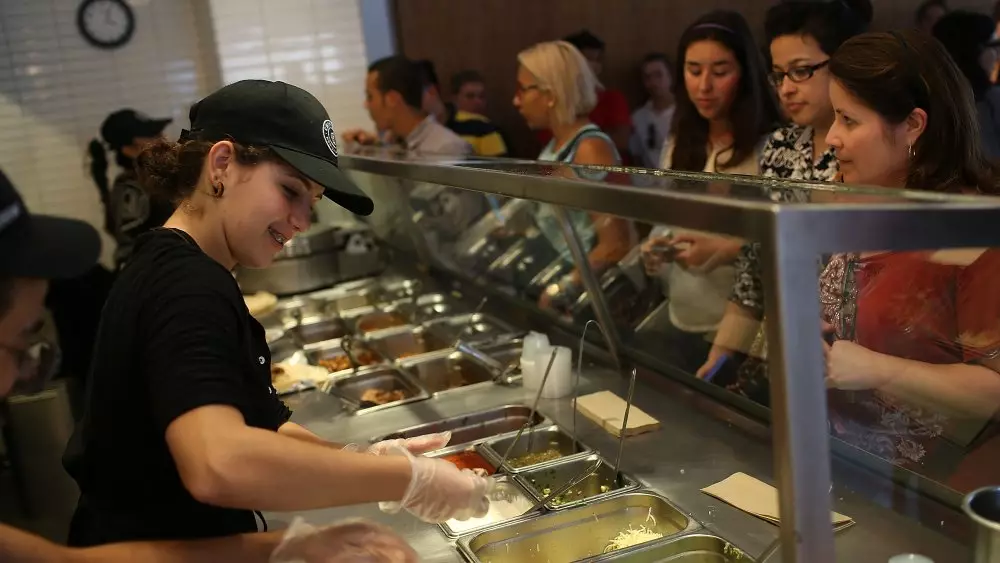 Mga empleyado sa Chipotle