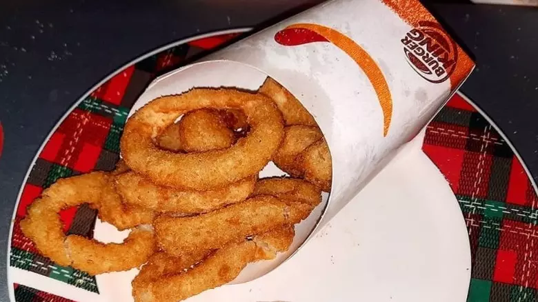 Burger King hagymakarikák